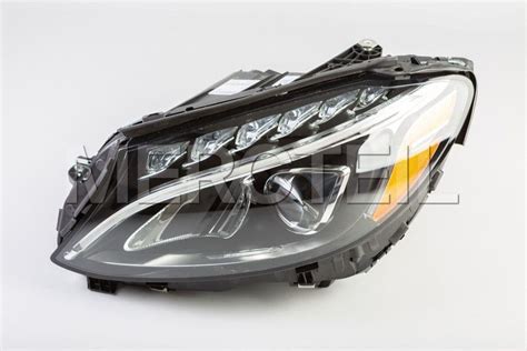 Static Led Headlights Set For C Class Coupe