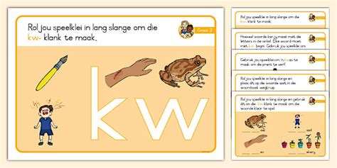 Graad 2 Kw Beginklank Speelkleimatte