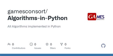 Github Gamesconsortalgorithms In Python All Algorithms Implemented