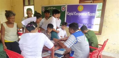 သဘာဝဘေးအန္တရာယ် ကျရောက်သောဒေသများတွင် တပ်မတော်မှ ကူညီကယ်ဆယ် ရေးအဖွဲ့များက ကူညီကယ်ဆယ်ရေးနှင့် ပြန