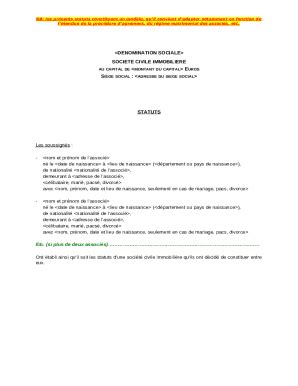 Crer Une Sci Les Alits Tape Par Tape Doc Template Pdffiller