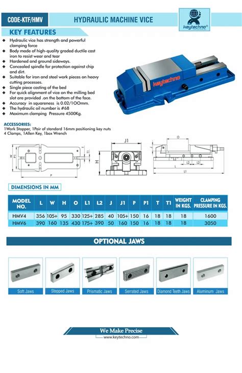Milling Vice Precision Modular Vise At ₹ 50000 Pack In New Delhi Id 2855420244712
