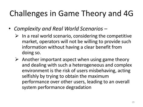 Ppt Game Theory Based Network Selection Solutions And Challenges Powerpoint Presentation Id