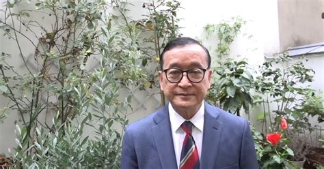 លោក សម រង្ស៊ី ផ្ដែផ្ដាំ សារ ចុង ក្រោយ ថា លោក សុខ ចិត្ដ លះបង់ ជីវិត