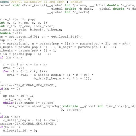 Opencl Memory Transfer And Kernel Execution Download Scientific Diagram