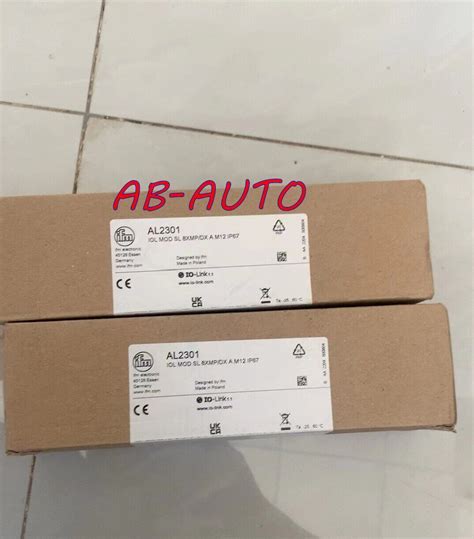 Ifm Al2301 Io Link Module Dhlfedex）expedited For Sale Online Ebay