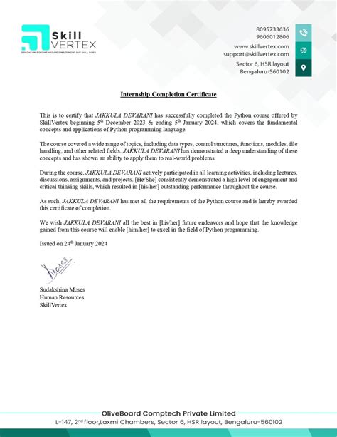 Jakkula Devarani On Linkedin I Completed Python Certification At