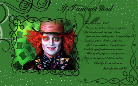 Alice In Wonderland Mad Hatter Quotes Book Quotesgram