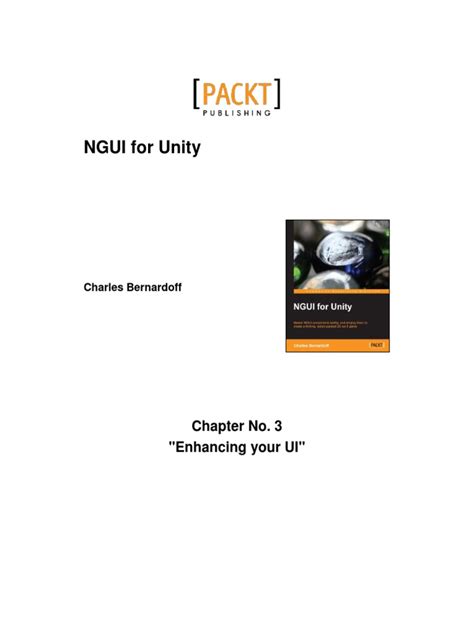 Ngui For Unity Chapter No 3 Enhancing Your Ui Pdf Method Computer Programming