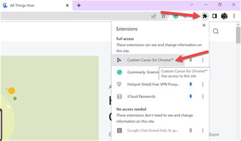 How To Get A Custom Cursor In Chrome