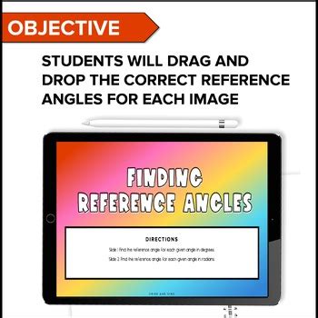 Reference Angles Digital Activity By Rise And Sine TPT