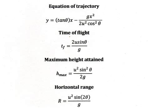 PROJECTILE MOTION PART