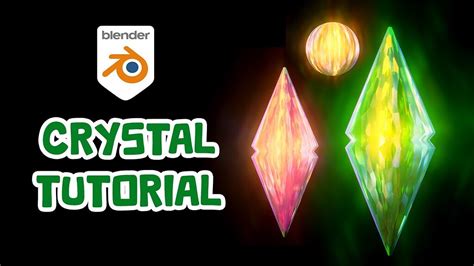 Easy Crystal Material Eevee Tutorials Tips And Tricks Blender