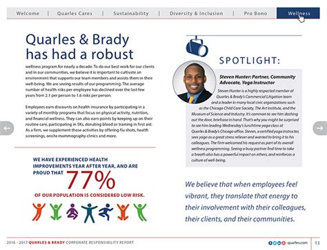 CSR Report Interactive PDF On Behance CSR Report Interactive PDF On Behance