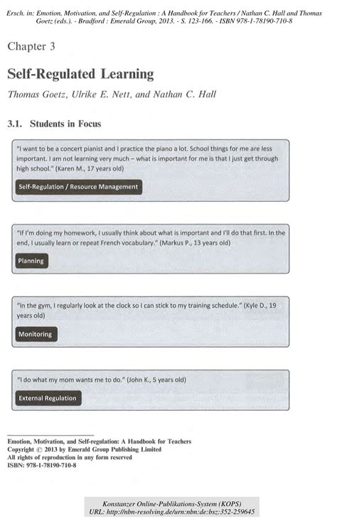 download pdf self regulated learning