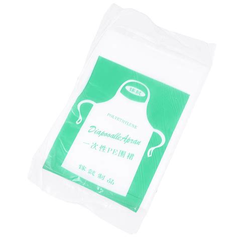 어린이 일회용 방수 앞치마 오염 방지 앞치마 주방 요리 앞치마 그림 요리용 투명 앞치마 작업복 및 유니폼