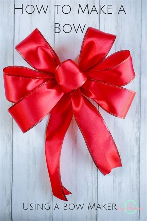 How To Make A Ribbon Bow For Wreaths Ts More Step By Step Artofit