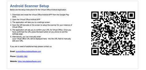 Scanner Settings Equitable Software