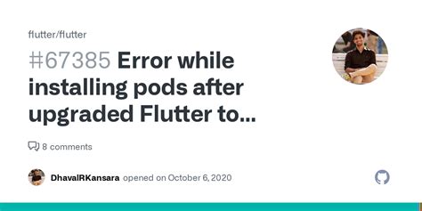 Error While Installing Pods After Upgraded Flutter To Flutter 120