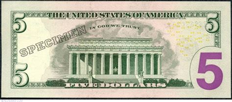5 Dollars 2013 B 2013 Issue United States Of America Banknote 6080