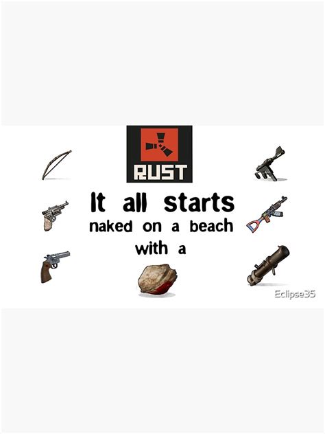Rust Naked On A Beach Poster For Sale By Eclipse Redbubble
