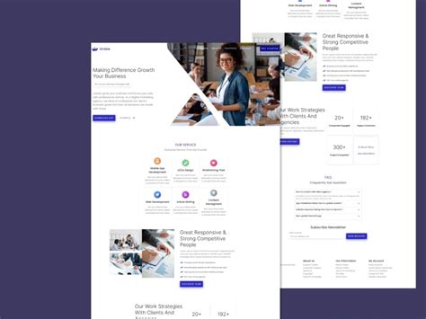 A Responsive Website With Htmlcssreactjavascript Upwork