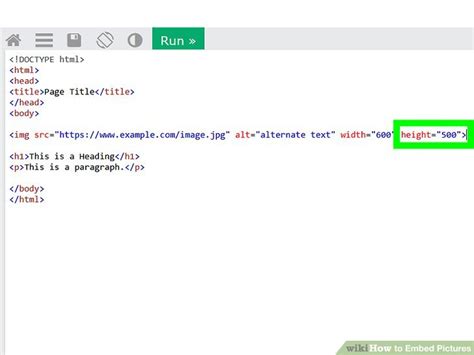 Ways To Embed Pictures WikiHow