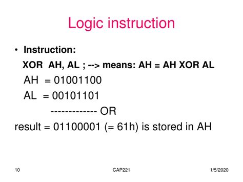 Ppt Logic Shift And Rotate Instructions Powerpoint Presentation