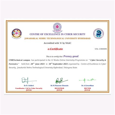 iruvuri pranay on linkedin cybersecurity cyberforensics jntuh