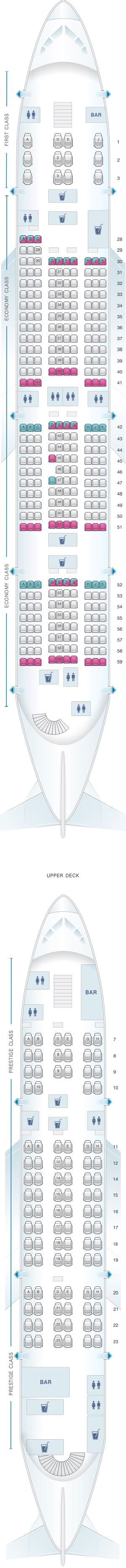 Seatguru Seat Map Korean Air