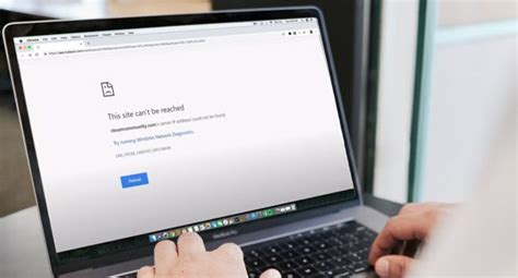 آموزش رفع خطای Server Ip Address Could Not Be Found در مرورگر کروم تک تیپ