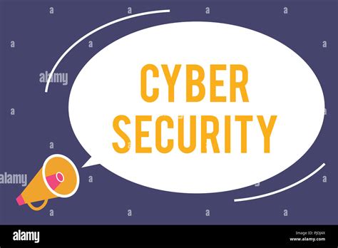 Word Writing Text Cyber Security Business Concept For Protect A Computer System Against