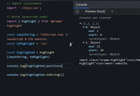Highlight Text Matches With The Orama Highlight Javascript Library
