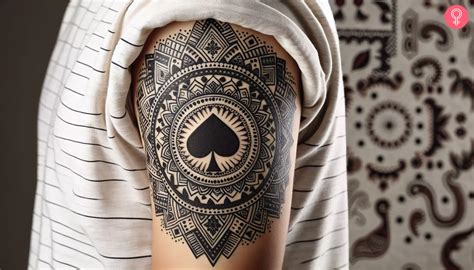 Ace Of Spades Tattoo Sleeve