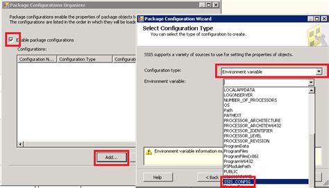 creating an ssis package template with predefined package
