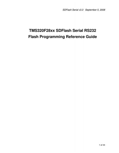 Tms320f28xx Sdflash Serial Rs232 Flash Jtag Emulators