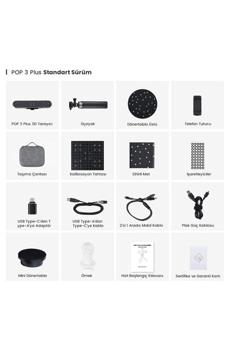 Revopoint Pop 3 Plus Standart Edition 3d Scanner