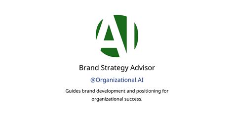 Brand Strategy Advisor GPTs Features And Functions Examples And Prompts GPT Store
