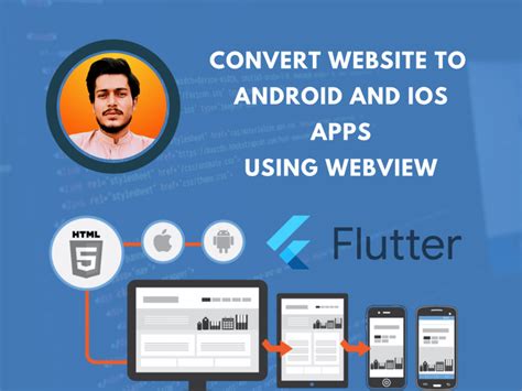 Your Website Converted To Android And IOS Webview Apps Using Flutter