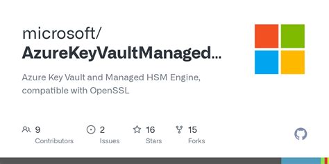 Github Microsoftazurekeyvaultmanagedhsmengine Azure Key Vault And