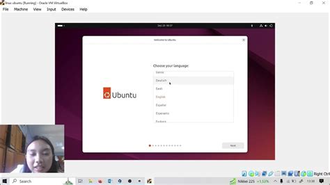 tutorial instal linux ubuntu pada virtual box youtube