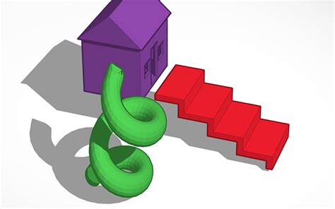 3d Design Slide House Tinkercad