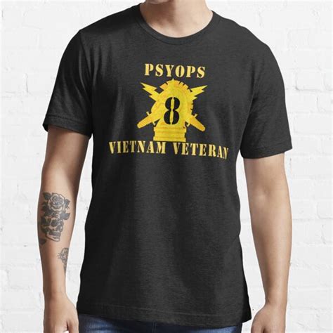 Army Psyops W Branch Insignia 8th Battalion Numeral W Vietnam