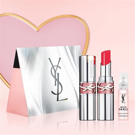 입생로랑 각인포장 New 러브샤인 워터샤인 립스틱 세트몽파리 향수 12ml 위시버킷