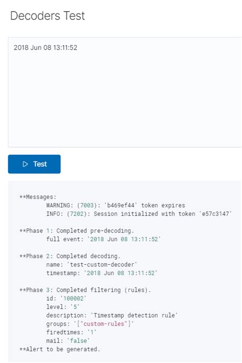 Wazuh Custom Decoder Not Recognizing Rwazuh