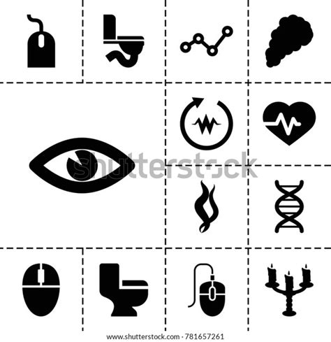 Curve Icons Set 13 Editable Filled Stock Vector Royalty Free