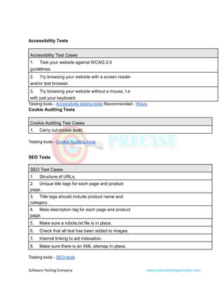 Reliable Ecommerce Website Testing Pdf