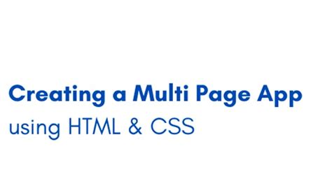 Build A Hometown Homepage With Html And Css