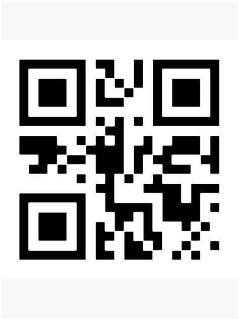 QR Code Send Nudes Poster For Sale By Gabaxo Redbubble