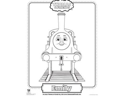 Emily Thomas And Friends Coloring Pages Coloring Pages